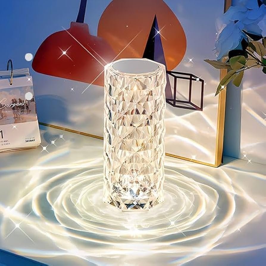 CRYSTAL VASE LAMP - ShopiGo