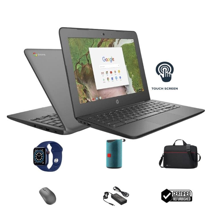 HP Chromebook 11A G6 EE Laptop AMD Chrome OS, 4GB RAM, 32GB eMMC SSD ...